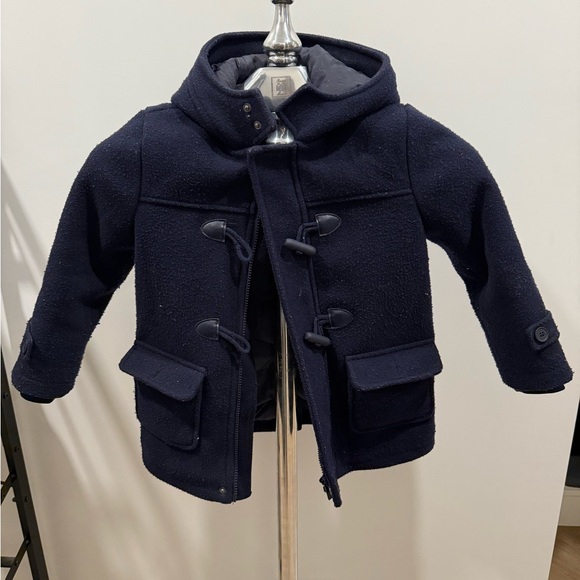 Mayoral | Jackets & Coats | Mayoral Navy Kids Pea Coat With Toggle ...